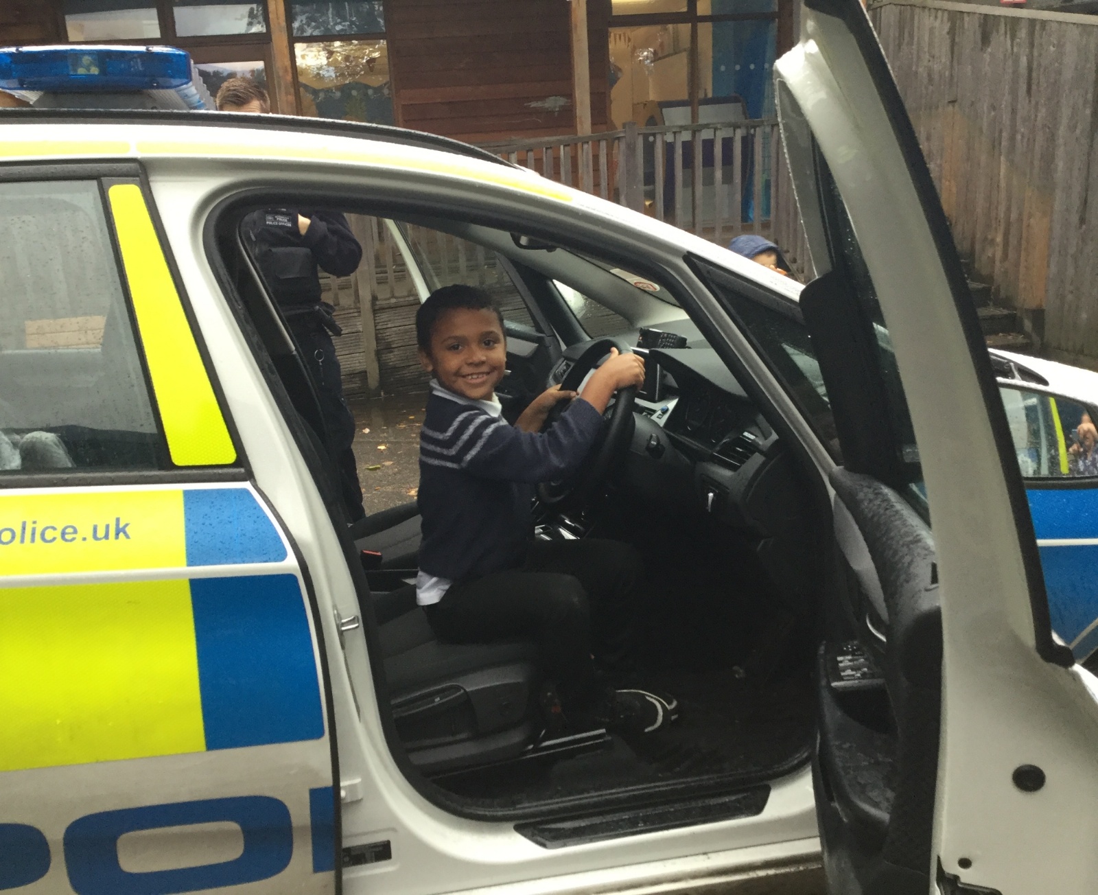 Riverside School - Superhero Police Visit Beckenham