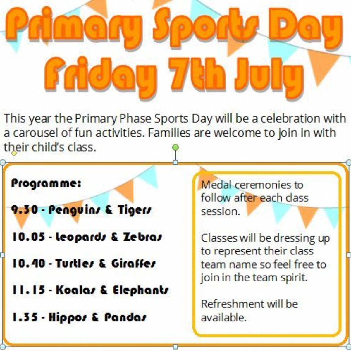 Riverside School - Primary Phase (SPC) Sports Day, 7th July 2017
