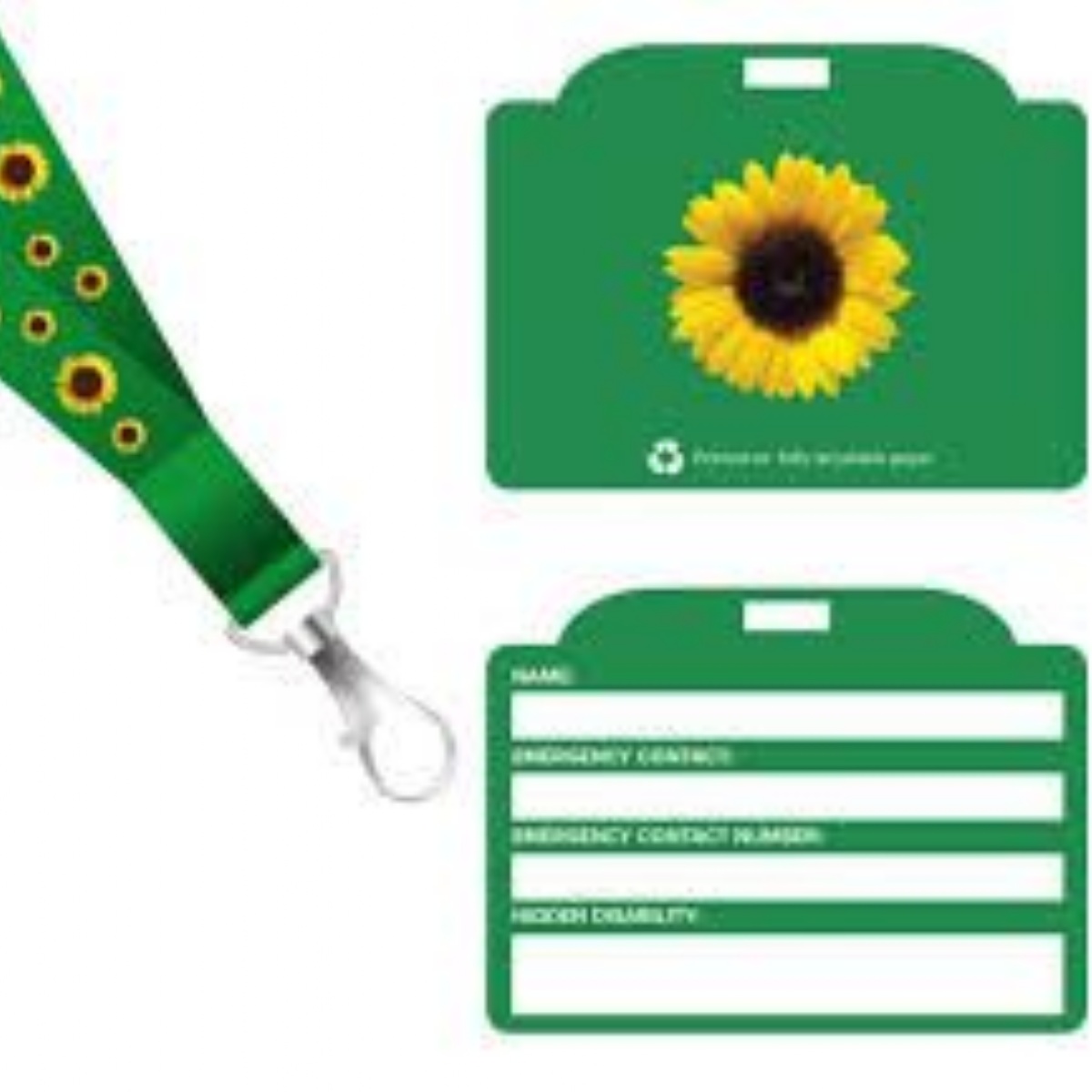 Riverside School - Hidden Disabilities - Sunflower Lanyard Scheme